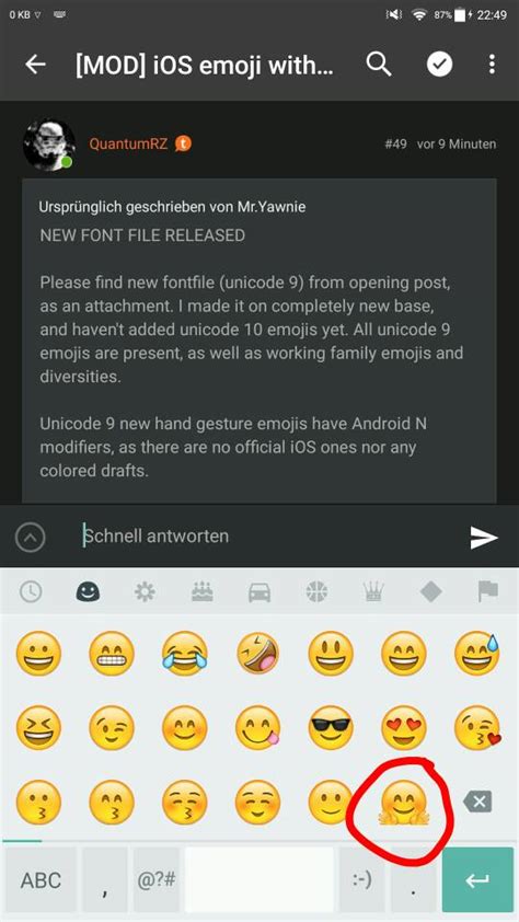 Mod Ios Emoji With Unreleased Unicode And Emojis Emojis Page Xda Forums