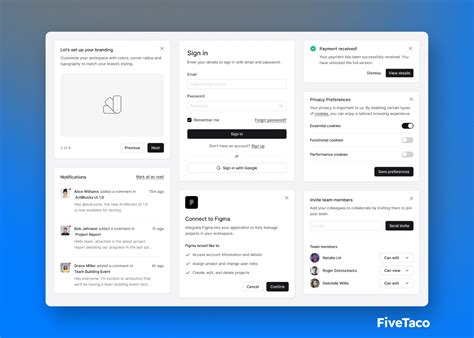 AntBlocks UI FiveTaco