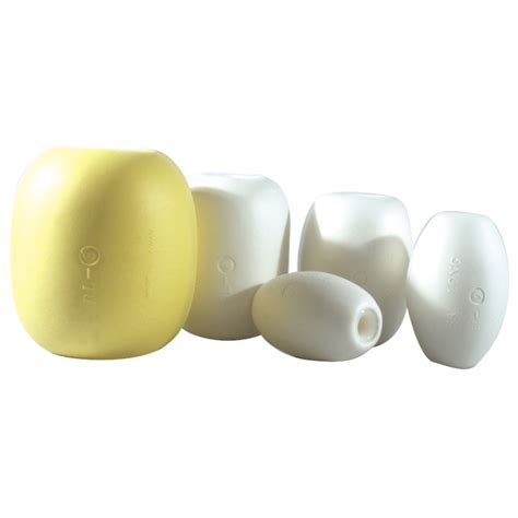 Eva Buoy Length 120 Mm Color White Outer Ø 75 Mm Internal Ø 16 Mm