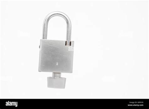 The Padlock Without A Key Which Anyone Can Open And Close It Stock Photo Alamy