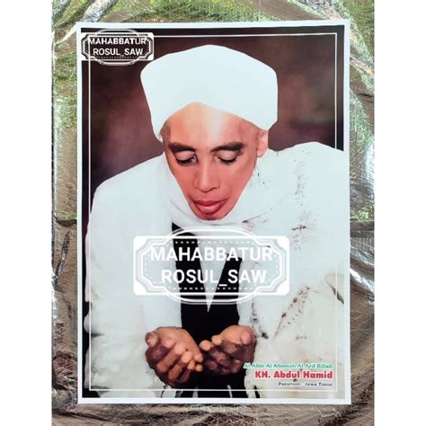 Jual Poster Foto Kh Abdul Hamid Bin Abdullah Umar 52x72 Shopee Indonesia