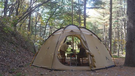 4k 노르텐트 걈8 쉘터와 함께한 가을캠핑화목난로 신중해야하는 이유토마호크스테이크붕어빵만들기화목난로주의사항x스토브캠핑브이로그campcampingキャンプ