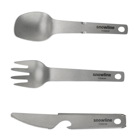 Titanium Mini Cutlery Set — Camp One Outdoor Online Brand
