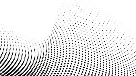 Premium Vector Black And White Halftone Dots Pattern Abstract Vector Background