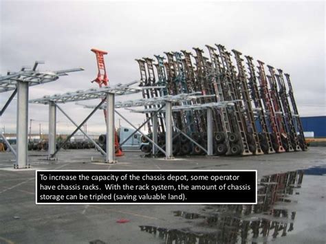Chassis Depots And Marine Terminal Interactions