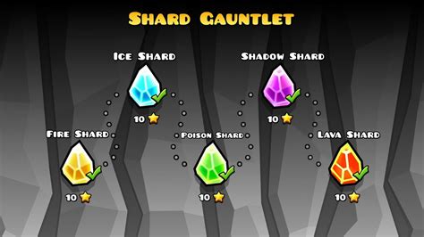 Shard Gauntlet Geometry Dash The Lost Of Gauntlets Of Demon Shard