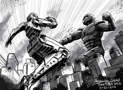 Artstation Giant Robot Battle