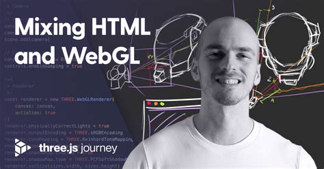 mixing html and webgl — three js journey