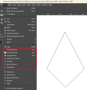 3 Ways To Make Geometric Shapes In GIMP With Steps