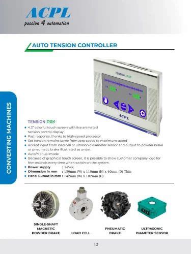 Web Tension Control System At ₹ 95000piece Tension Controller In Ahmedabad Id 2852993499955