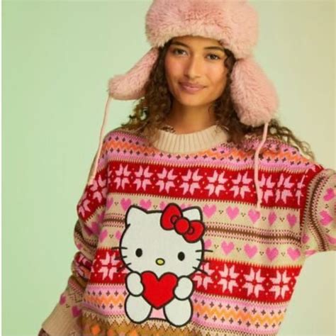 Forever 21 Sweaters Hello Kitty Fair Isle Ugly Sweater Poshmark