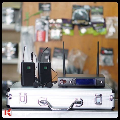 Jual Mic Wireless Spl Audio Spl Wm 202 Clip On Clip On Microphones