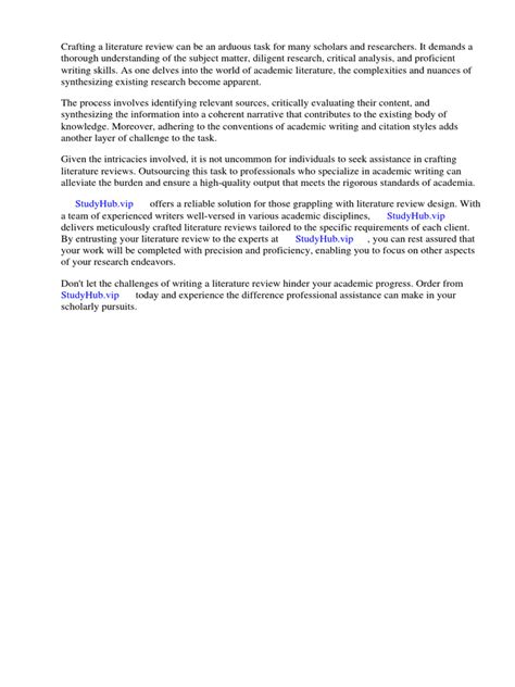 Literature Review Design Type Pdf Literature Review Methodology