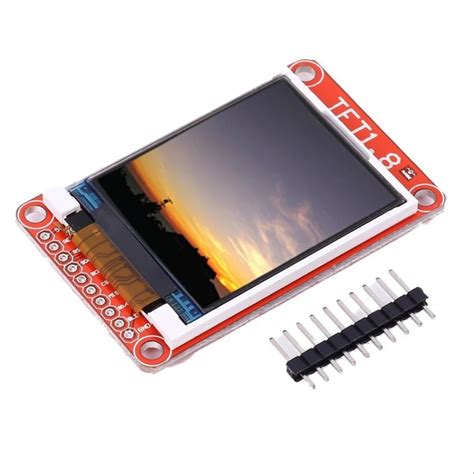 1 8 Tft Display For Arduino Withtouch Agarwal Electronics