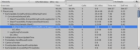 Unity Manual Cpu Usage Profiler Module Unity Manual Cpu Usage Profiler Module