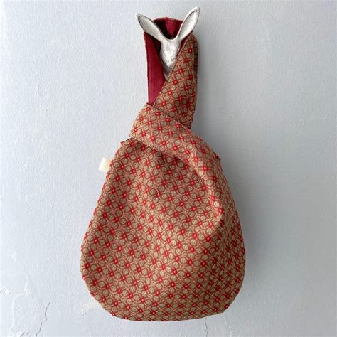 Japanese Knot Bag Etsy