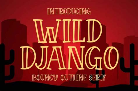 Wild Django Font Dafont File