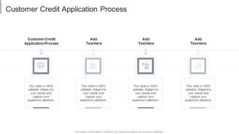 Credit Application Process Powerpoint Presentation And Slides Ppt Presentation Slideteam