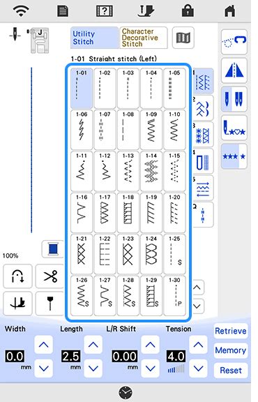 Basic Procedure To Sew Stitches Brother