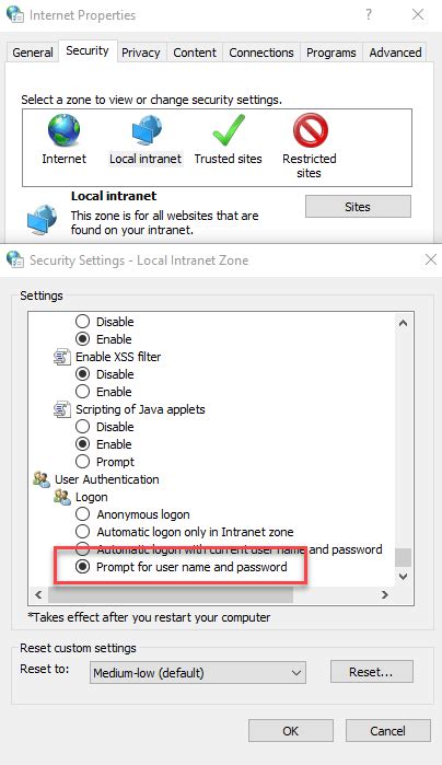 Windows Authentication And Account Caching On Web Browser Auto Logins