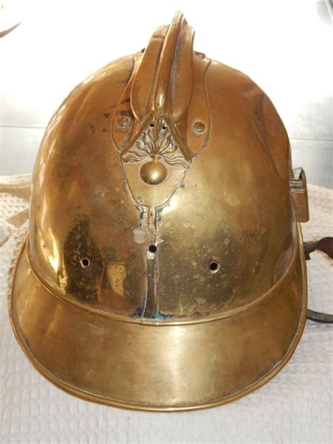 Old French Firefighter Helmet Late 19th Century Catawiki