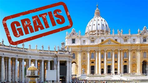 Entrar Gratis al Vaticano, Museos y Catilla Sixtina (2025) ️