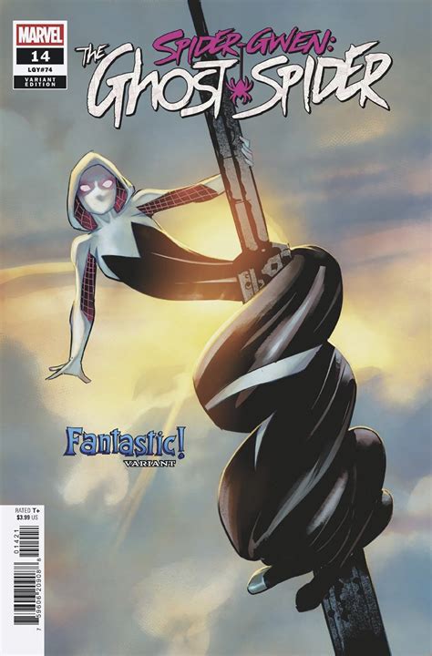 Spider Gwen Ghost Spider 14 Jan Bazaldua Fantastic Variant Cover