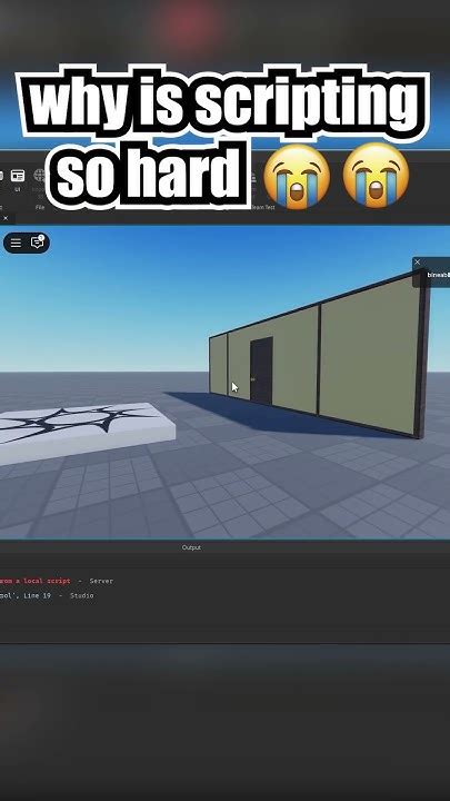 Why Is Scripting So Hard Bro 😭😭 Roblox Youtube