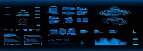 premium vector digital virtual futuristic user interface virtual