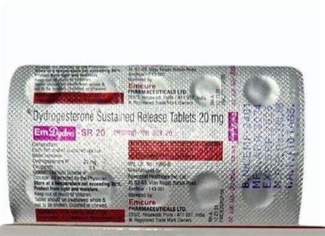 Dydrofem Sr 20 Mg Tablets At ₹ 520strip Duphaston In Ahmedabad Id