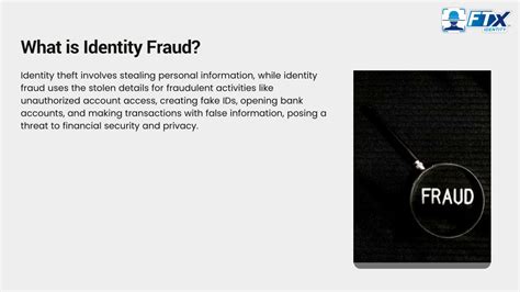 Ppt Identity Theft Vs Identity Fraud Understanding The Differences Powerpoint Presentation