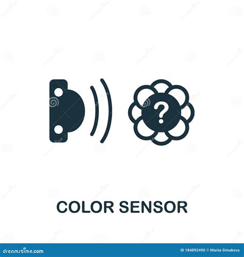 Color Sensor Icon Simple Element From Sensors Icons Collection Creative Color Sensor Icon Ui