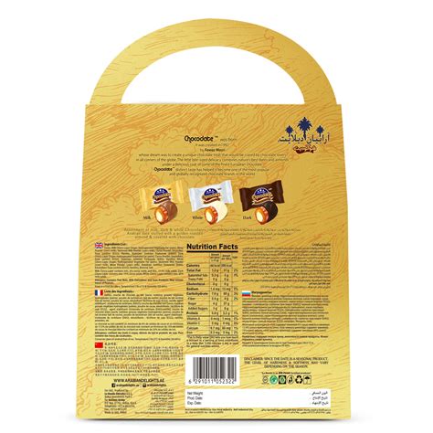 Arabian Delights Assorted Chocodate Classic Chocolate Coated Bite Siz Click Cuisine