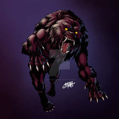 David Kessler Werewolf By Akatsuki Mo On Deviantart