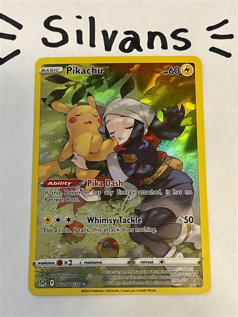 Pikachu Trainer Galerie Tg05 Lost Origin Englisch Kaufen Auf Ricardo