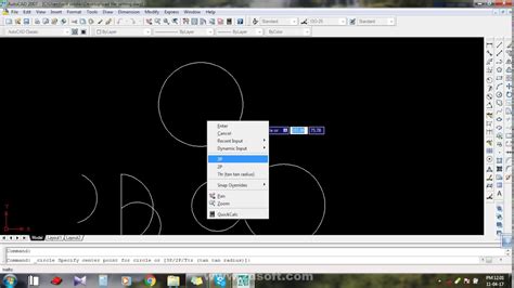 Autocad Circle Arc Creat Part How To Make And Divide A Semi Circle In AutoCAD Create Circles