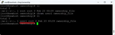 리눅스 파일 소유자 소유그룹 설정 방법 달리는꼬마