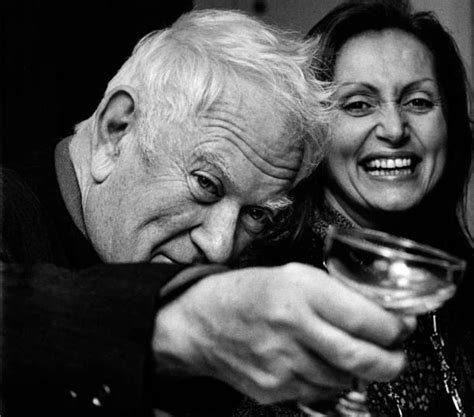 Alexander Calder And Date At Marlborough Gallery Opening On 1973 Old