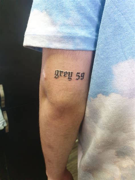 My New G59 Tattoo Rg59