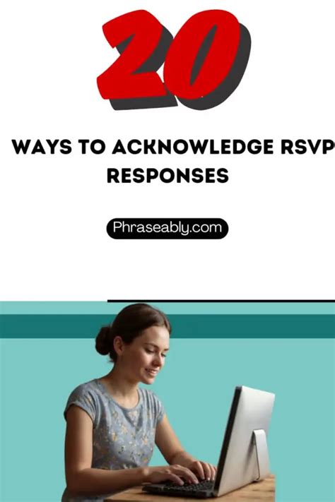20 Ways To Acknowledge RSVP Responses Phraseably