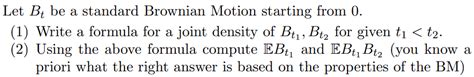 Solved Use The Density Function To Solve Problem 2 Please