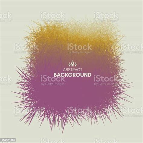 혼란 라인으로 구성 된 프레임입니다 3d 추상 벡터 일러스트입니다 위 텍스트에 대 한 서식 파일을 디자인 합니다 현대적인 패턴입니다 3차원 형태에 대한 스톡 벡터 아트 및