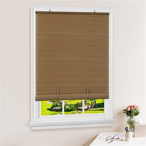 Powersellerusa Light Filtering Cordless Rollup Window Blinds 72l X 36w