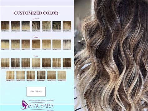 Understanding A Hair Color Chart The Ultimate Guide Macsara Hair Vietnamese Hair Factory