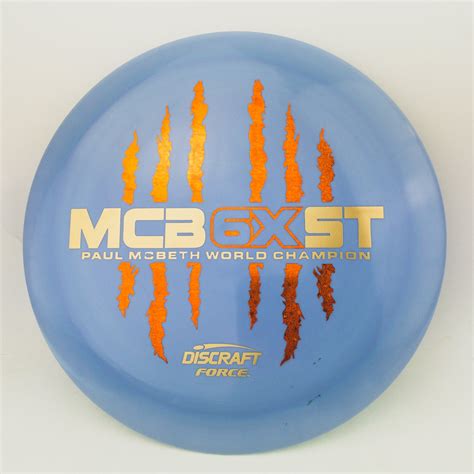 Discraft Paul Mcbeth 6x World Champion Esp Force Chain Reaction Disc