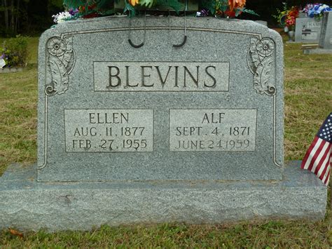 Alfred “alf” Blevins 1871 1959 Find A Grave Memorial
