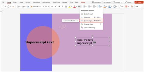 How To Apply Superscript And Subscript In Powerpoint Plus
