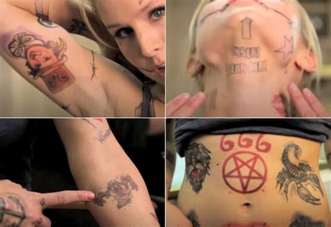 Kristen Bell Tattoos In Real Life