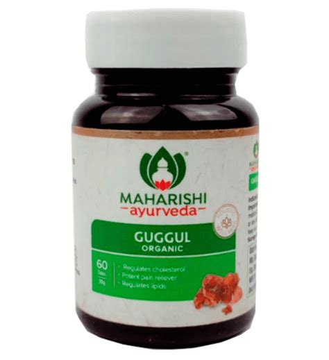 Гуггул органик Махариши, Organic Guggul Maharishi, 60 таб купить с ...