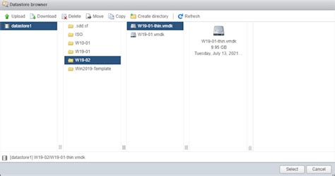 Convert Thick Provisioned To Thin Provisioned Using Vmkfstools In ESXi Shell Command Line